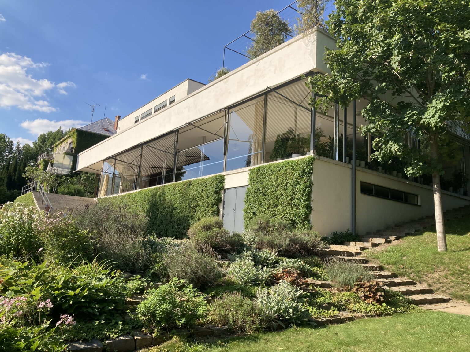Karen Lens on Villa Tugendhat by Mies van der Rohe and Lilly Reich with ...